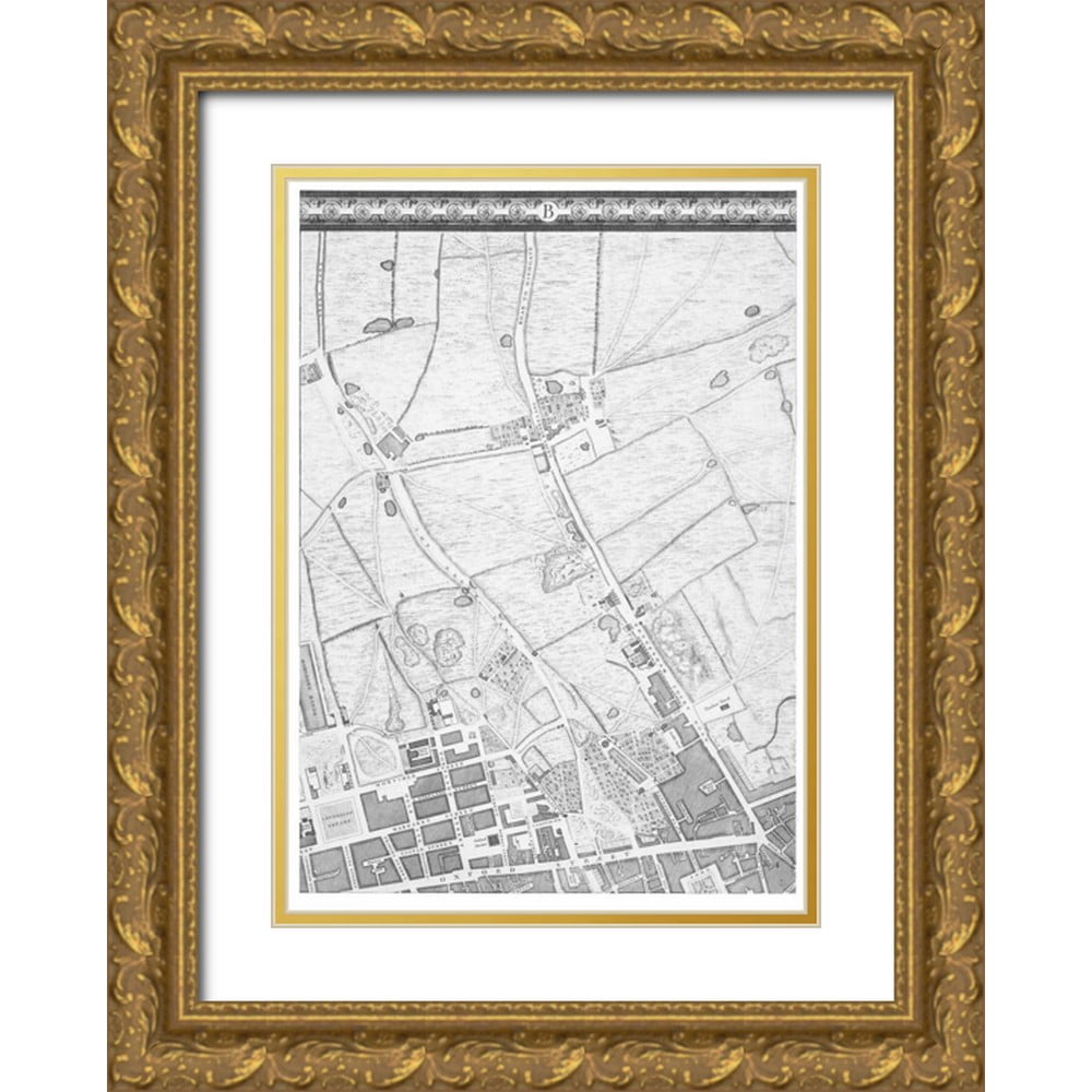 Roque, John 11x14 Gold Ornate Wood Framed with Double Matting Museum ...