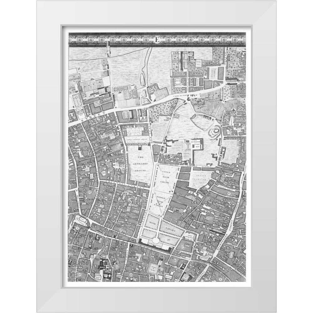 Roque, John 11x14 White Modern Wood Framed Museum Art Print Titled ...
