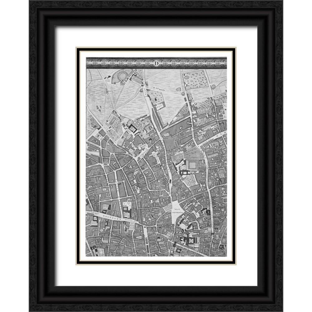 Roque, John 14x18 Black Ornate Wood Framed with Double Matting Museum Art Print Titled - Roque ...