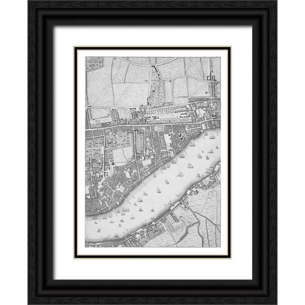 Roque, John 14x18 Black Ornate Wood Framed with Double Matting Museum Art Print Titled - Roque ...