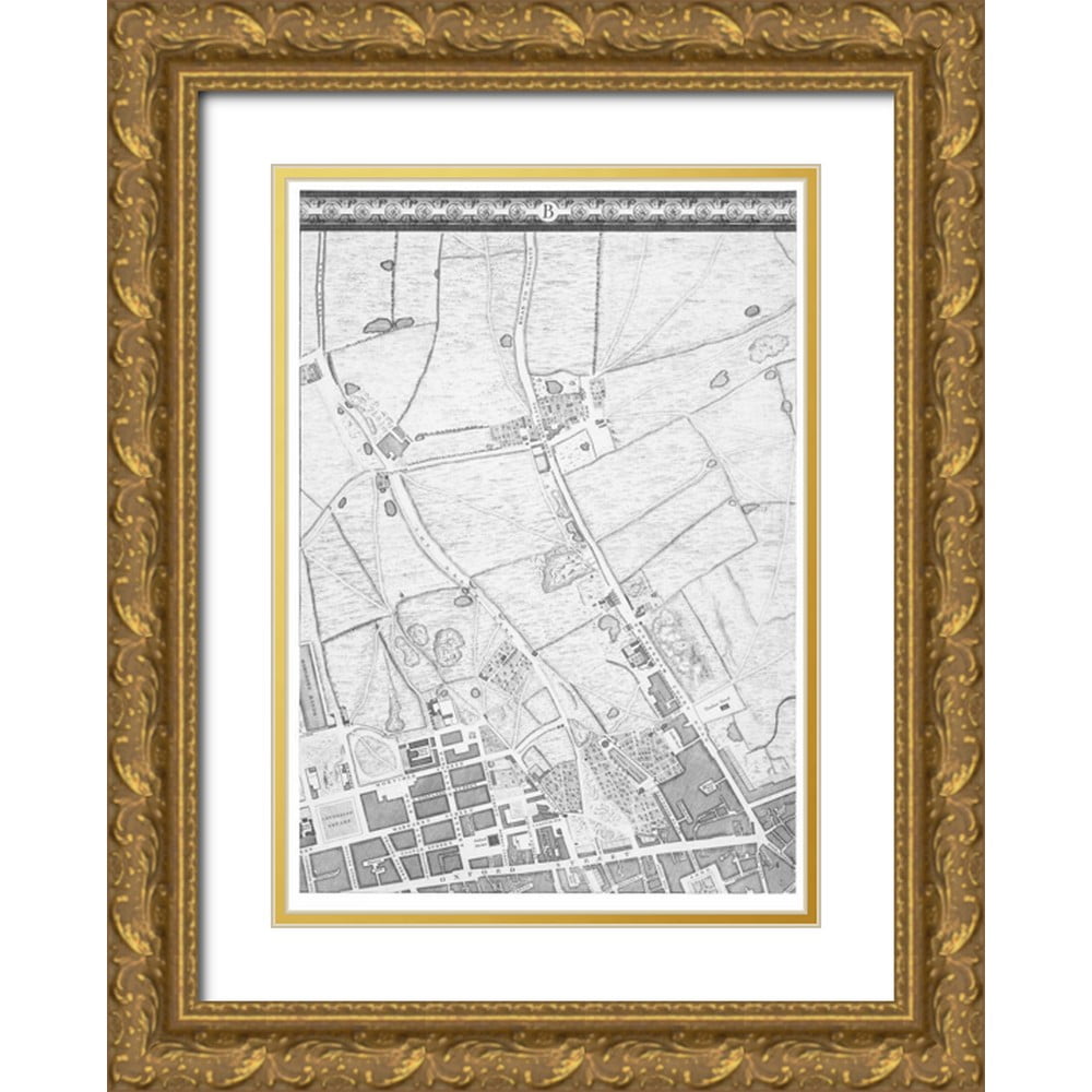 Roque, John 14x18 Gold Ornate Wood Framed with Double Matting Museum ...