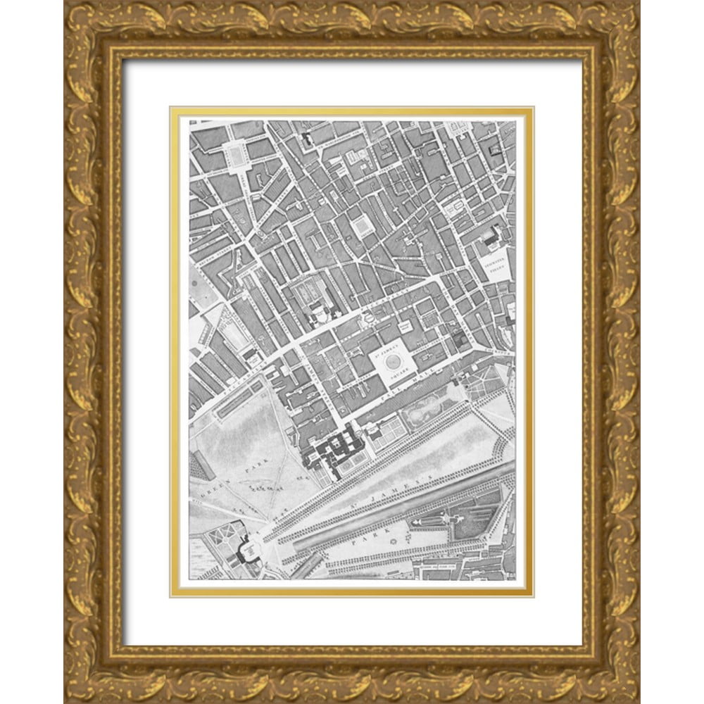 Roque, John 24x32 Gold Ornate Wood Framed with Double Matting Museum ...