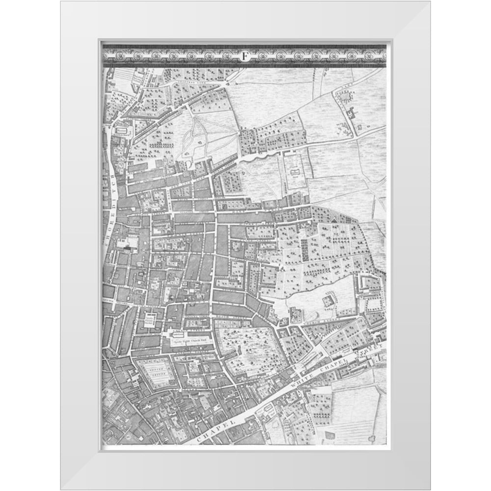 Roque, John 24x32 White Modern Wood Framed Museum Art Print Titled ...