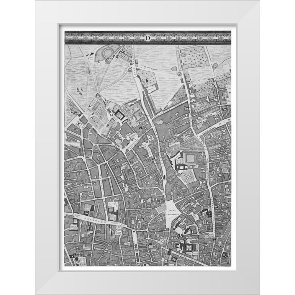 Roque, John 24x32 White Modern Wood Framed Museum Art Print Titled ...