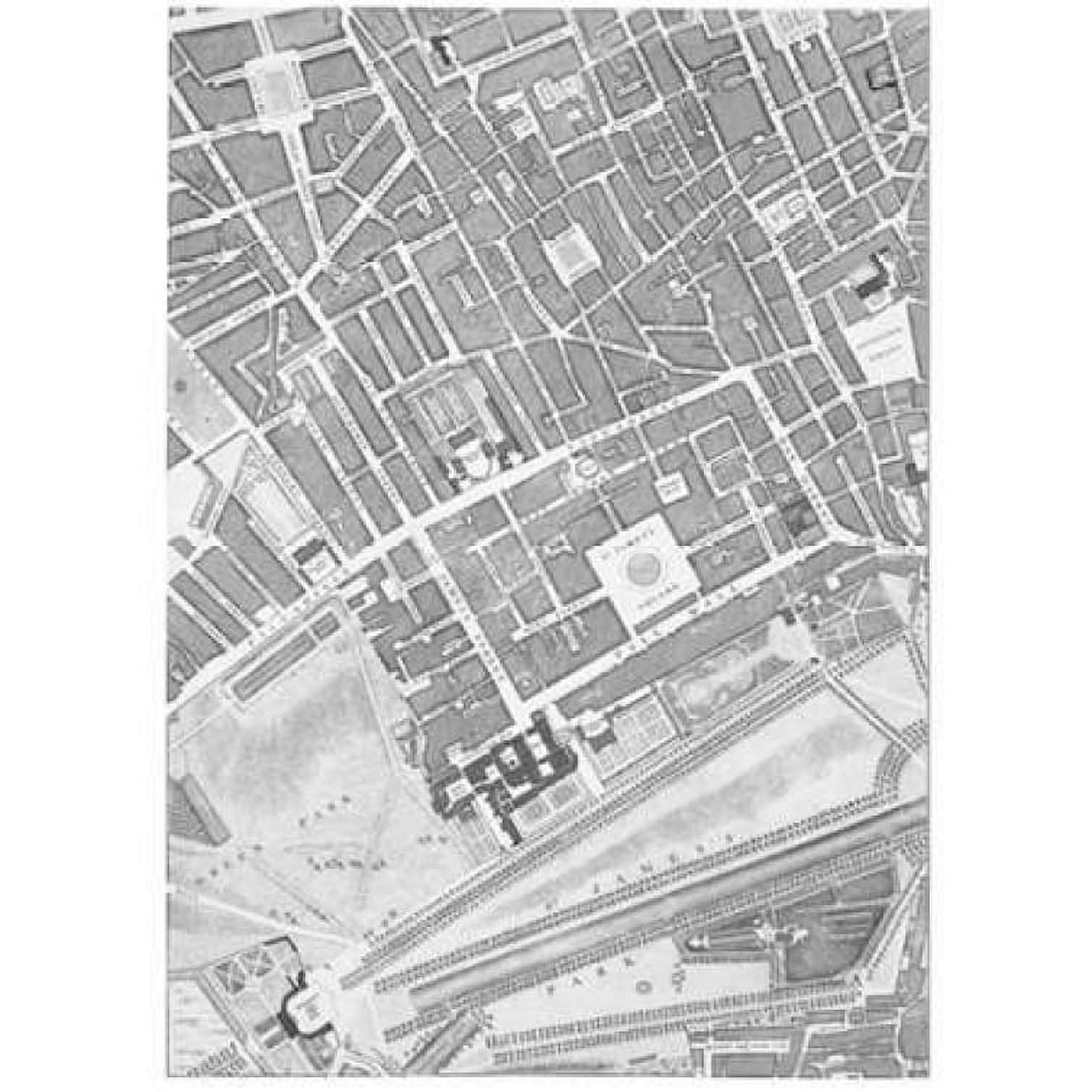 Roque Sectional map of London 1748 Poster Print by John Roque - Walmart.com