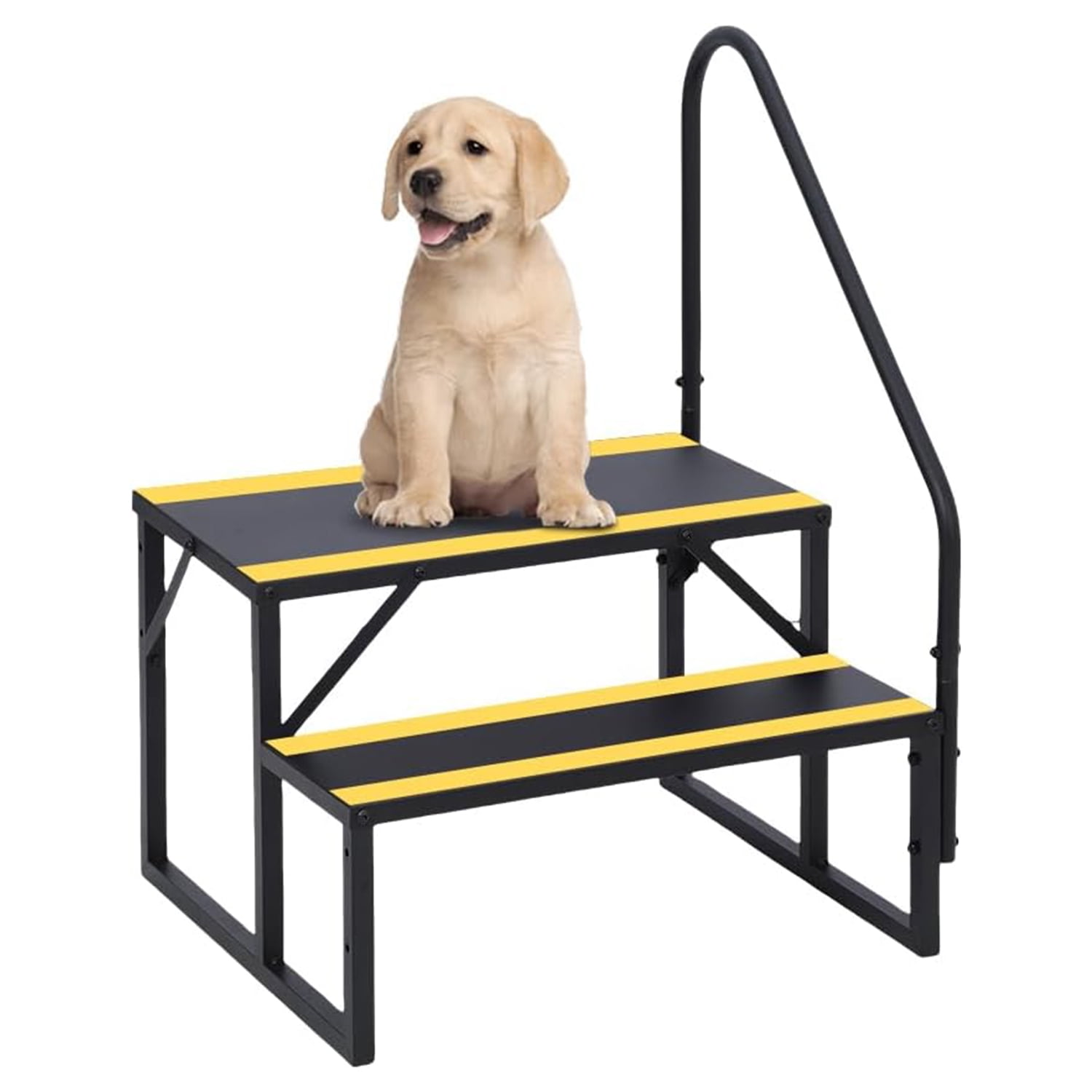 Roromall 2/3/4 Step RV Stairs with Handrail, Portable Hot Tub Steps ...