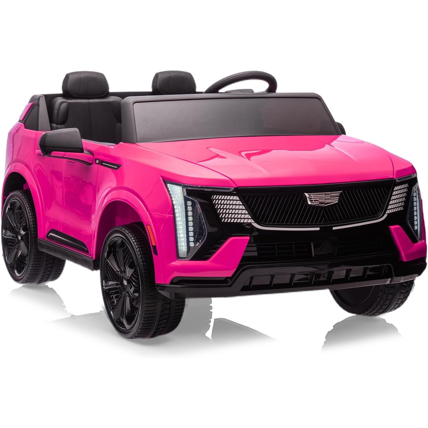 Roromall 24V Ride On Car, Battery Powered Electric Vehicle w/Remote ...