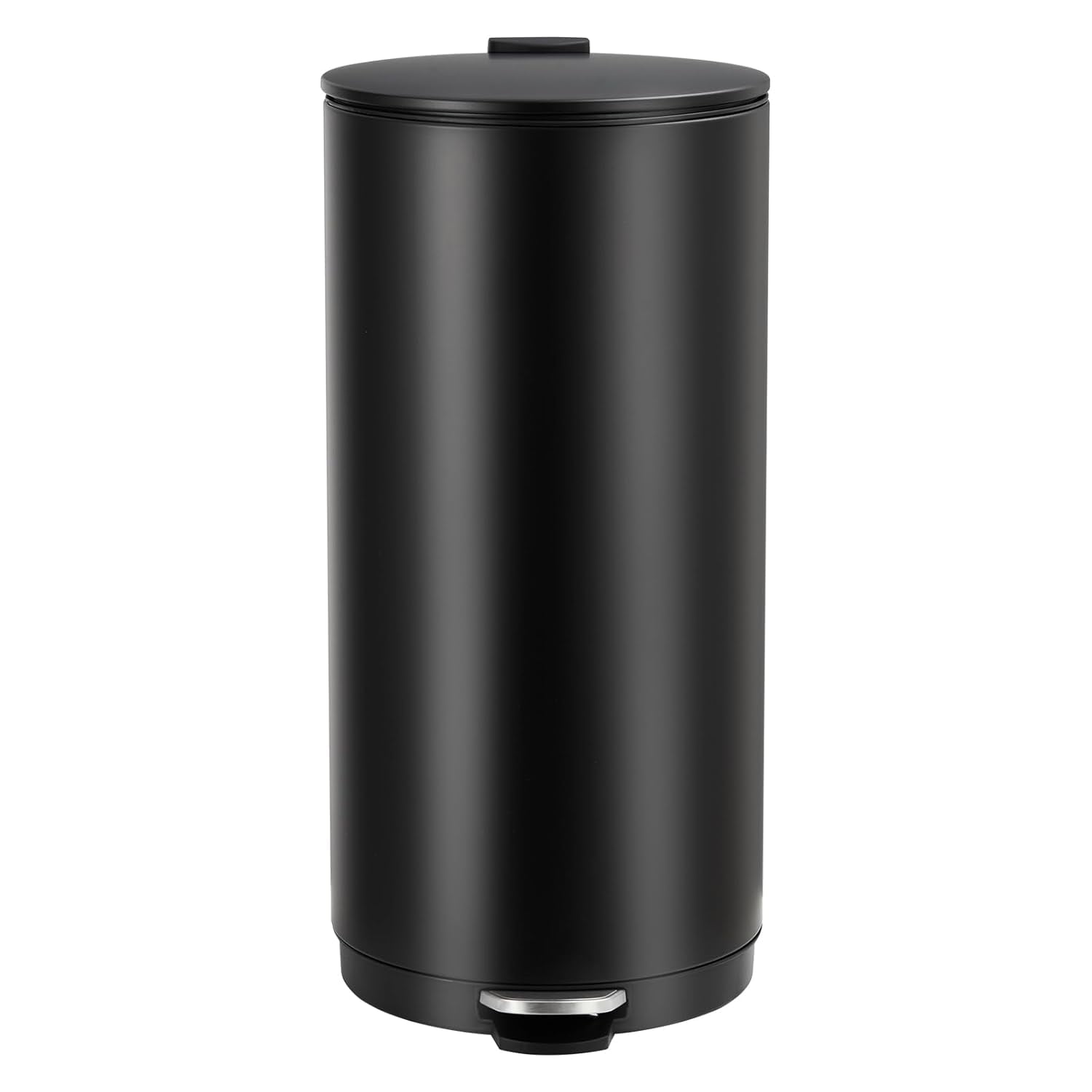 Roromall 30L/8 Gallon Round Trash Can, Modern Garbage Can with Soft ...