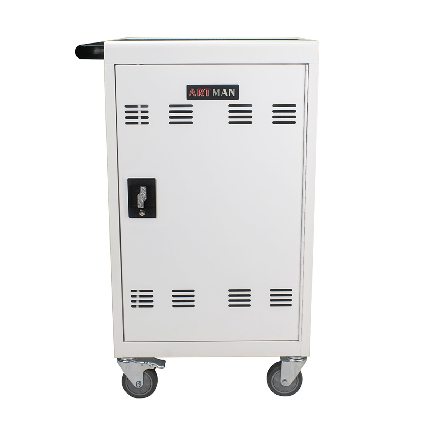 Roromall 32 Device Tablet Charging Cart with Locking Cabinet Charging ...