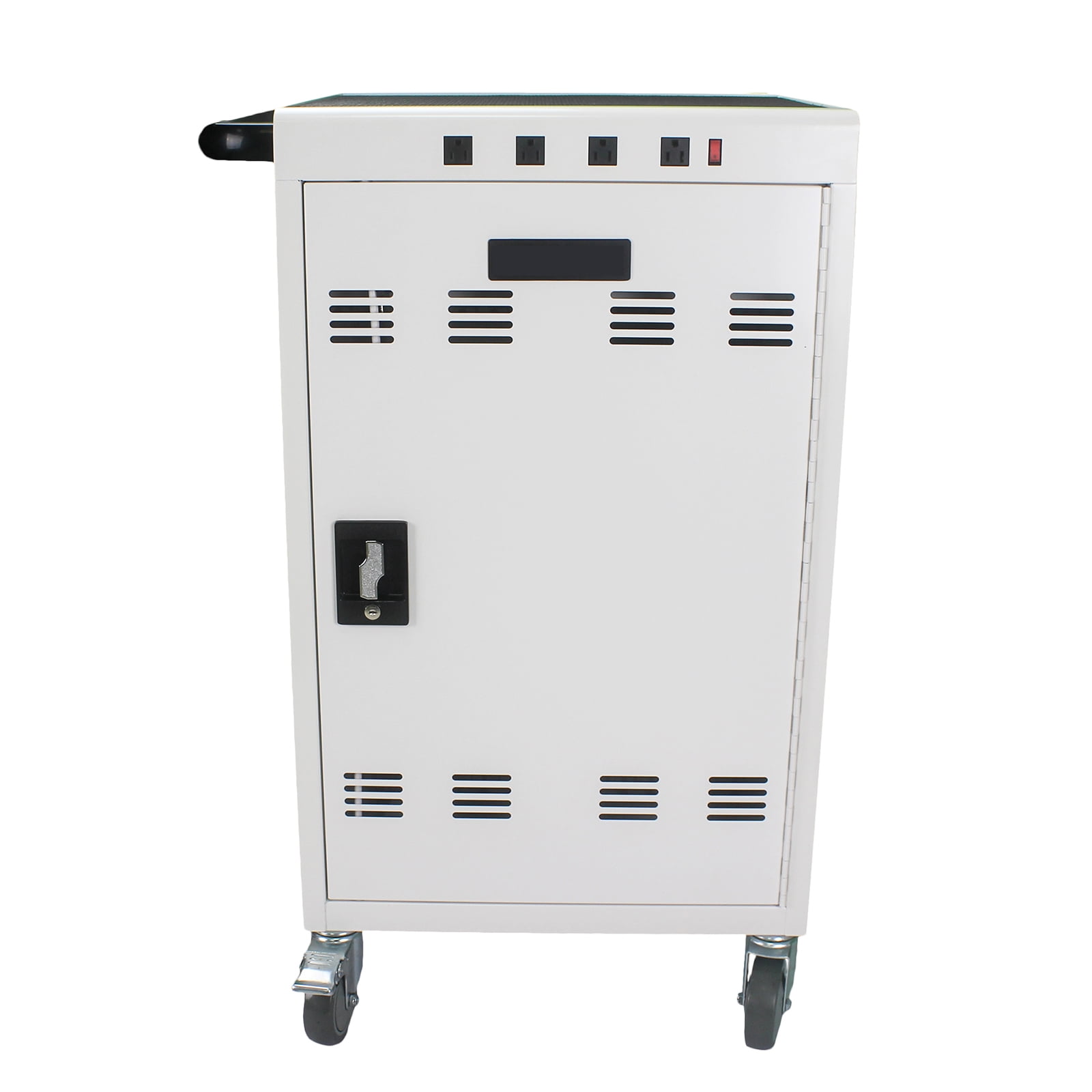 Roromall 35 Device Mobile Charging Cart Station with Lock Key Locking ...