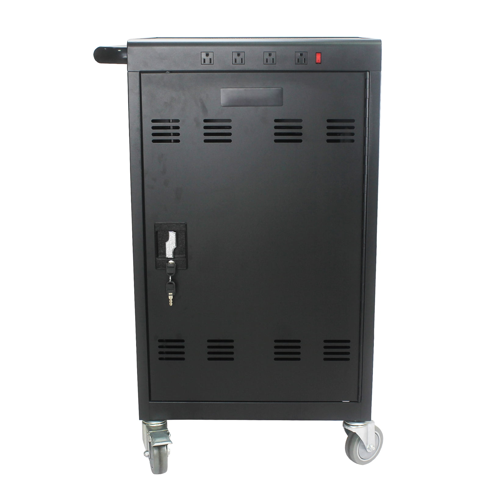 Roromall 35 Device Mobile Charging Cart Station with Lock Key Locking ...