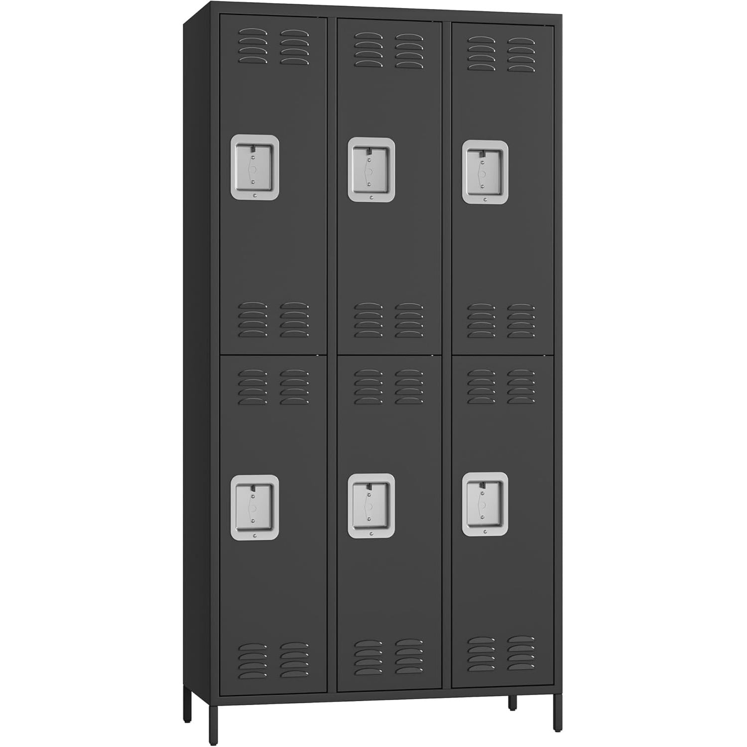 Roromall 6 Doors Employee Lockers for Office, Metal Storage Locker ...