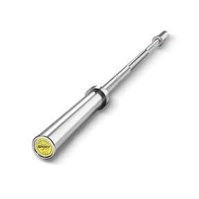 Titan Fitness 50 LB Rubber Straight Fixed Barbell, Pre-Loaded Weight ...