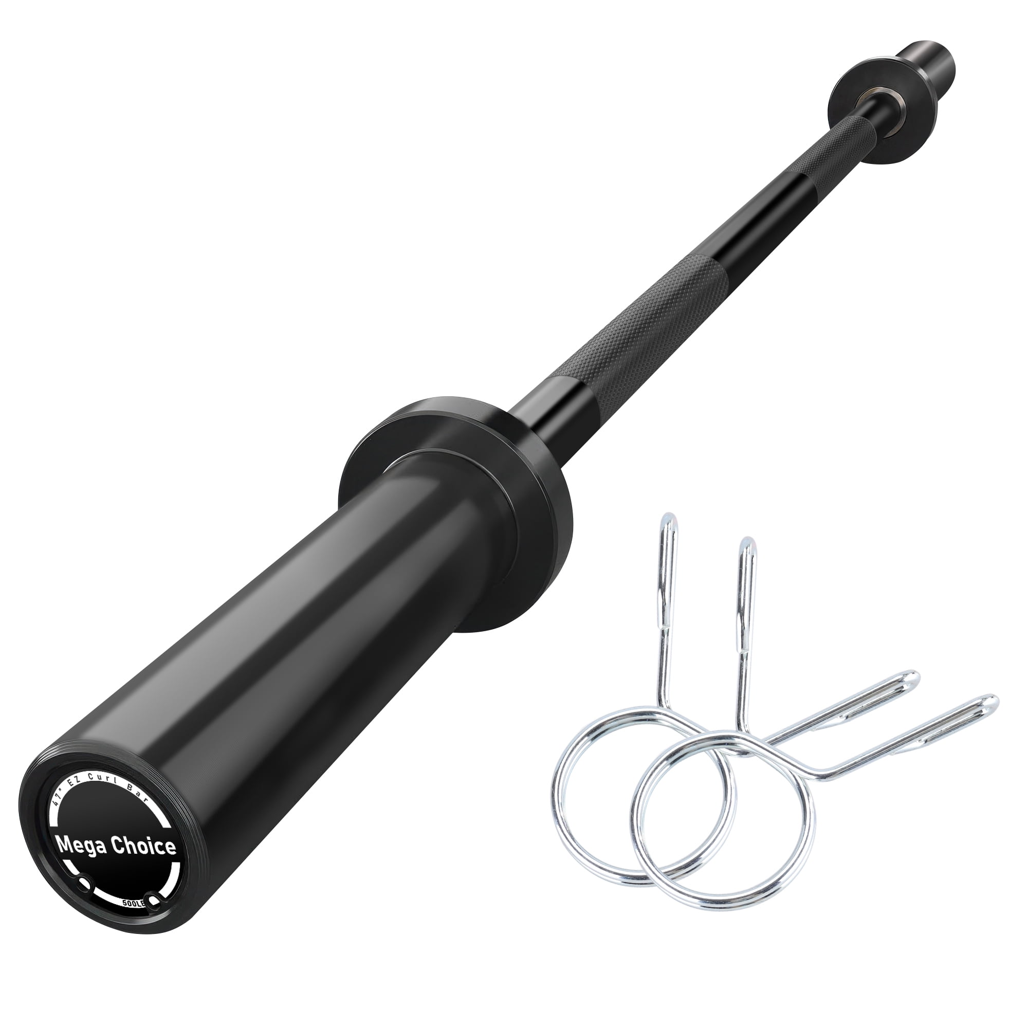 Roromall Barbell, 4FT Weight Bar for Weightlifting and Powerlifting ...