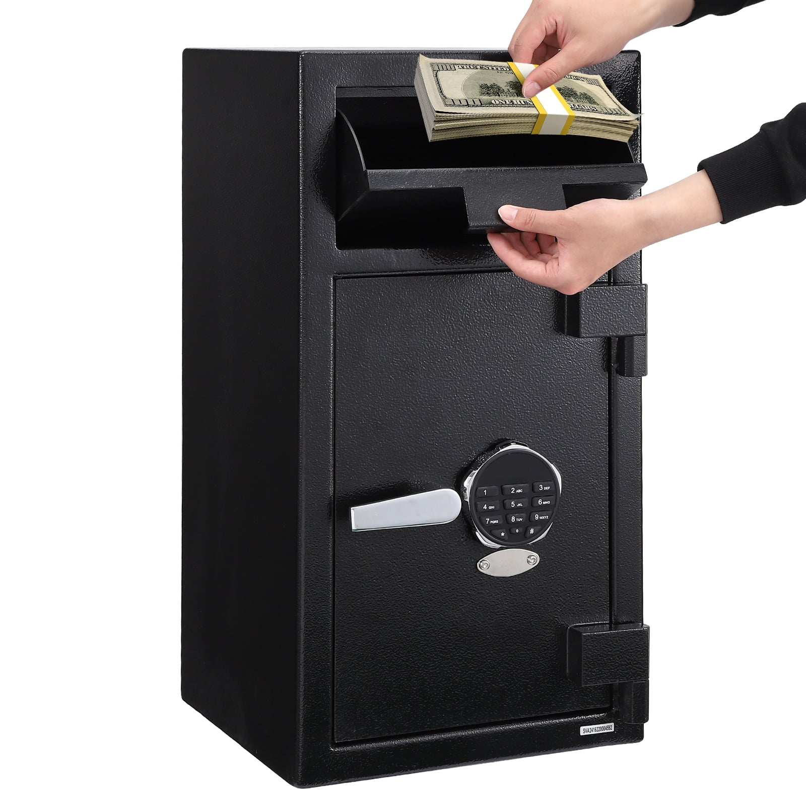 Roromall Digital Depository Safe Box, Electronic Steel Safe with Keypad ...