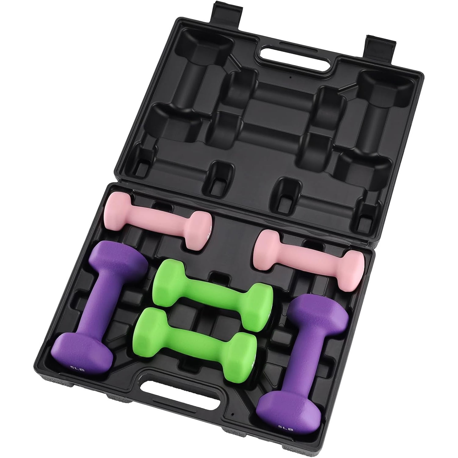 Roromall Dumbbell Set for Women and Men, Neoprene Dumbbell Free Hand ...