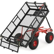 Farm-Tuff Lawn Cart Work Crate Garden Wagon, 600-lb. Capacity, 46in.L x ...