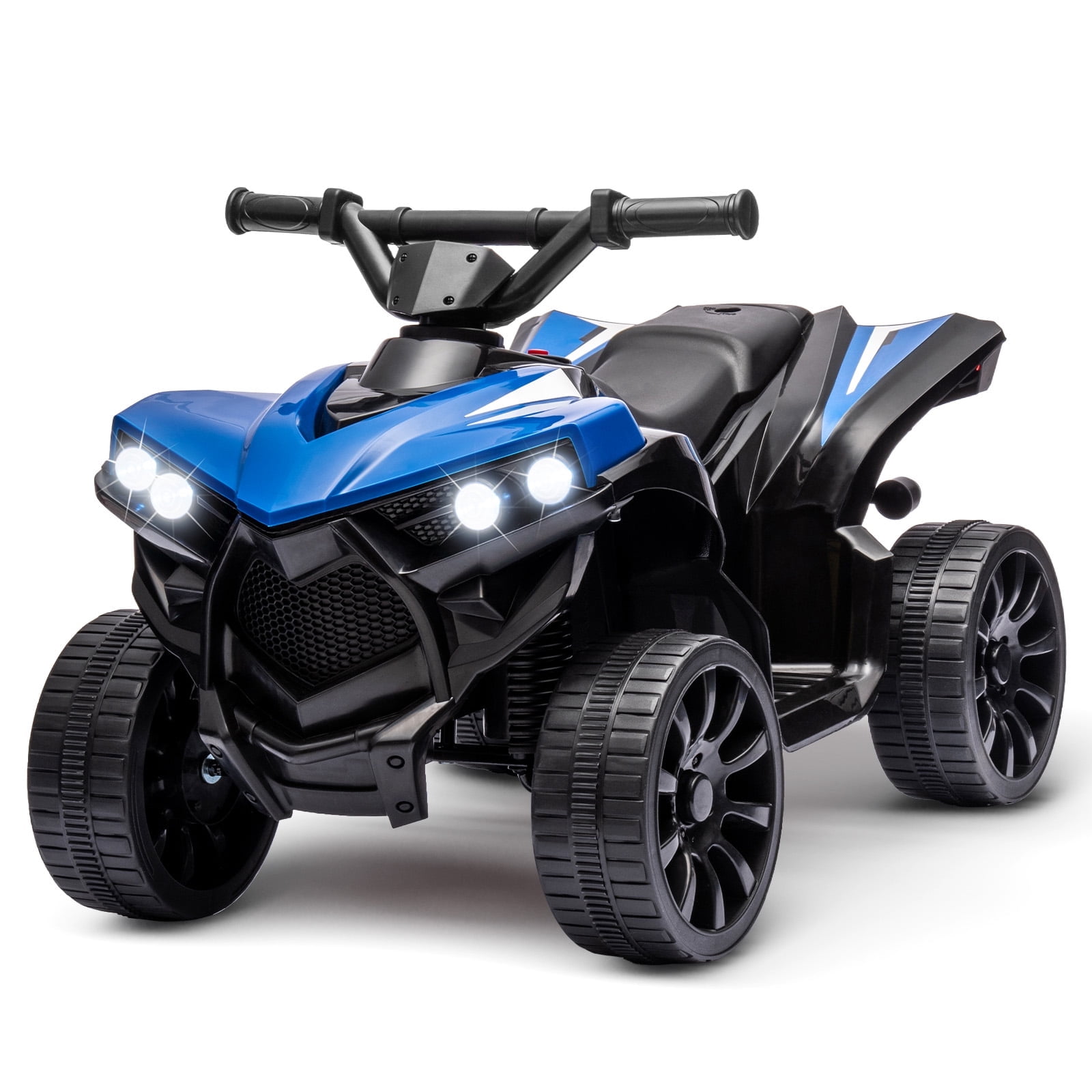 Roromall Kids 6V ATV, 4 Wheeler Ride on Quad Car Toy with LED Lights ...