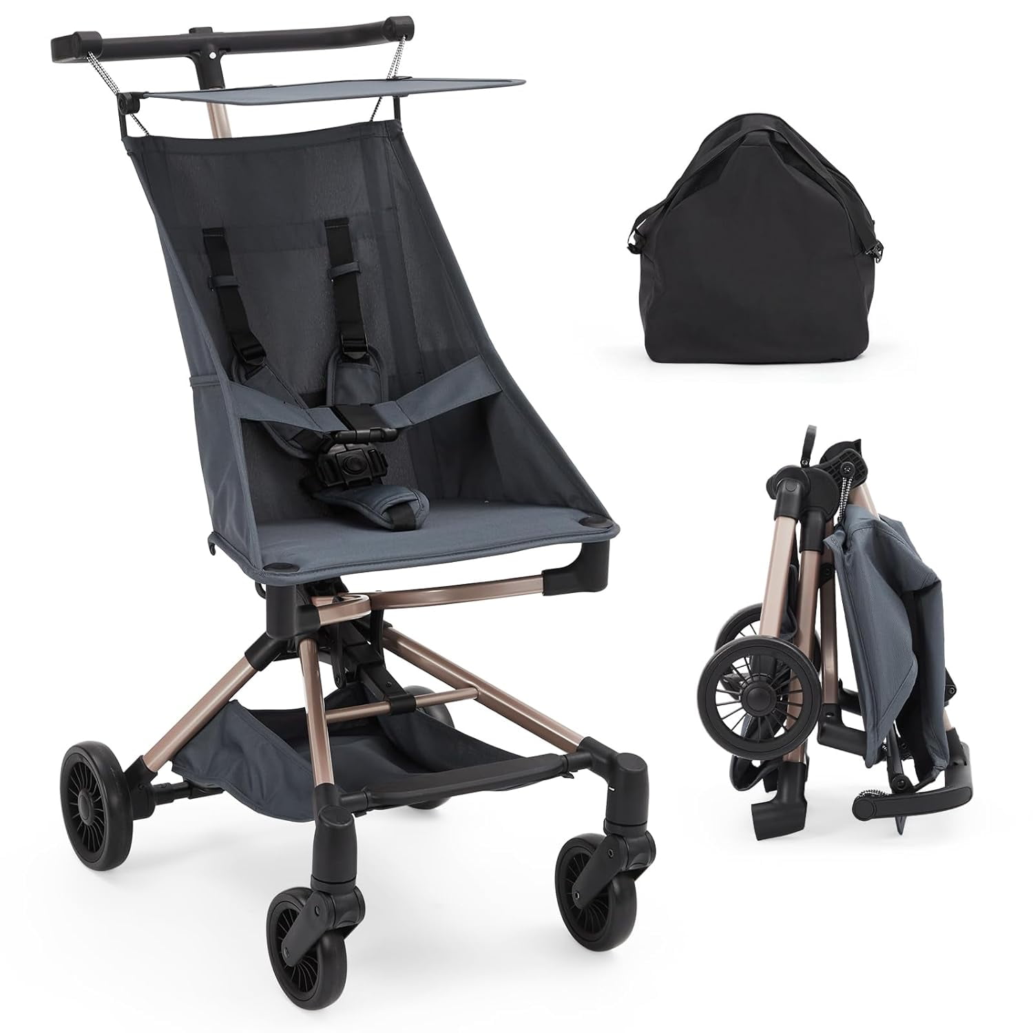 Roromall Lightweight Baby Stroller for Toddlers, Stroller for Airplane ...