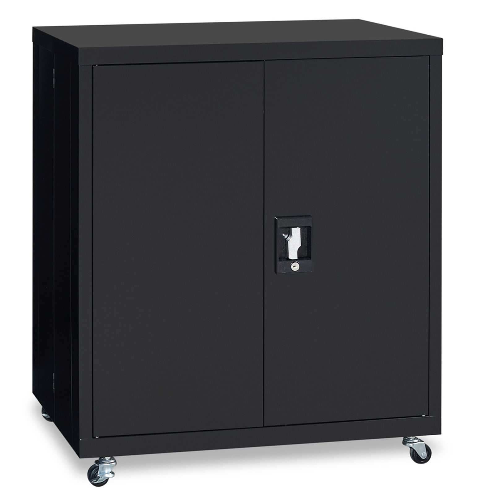 Roromall Metal Storage Cabinet Garage Cabinet with Lock, Doors and ...