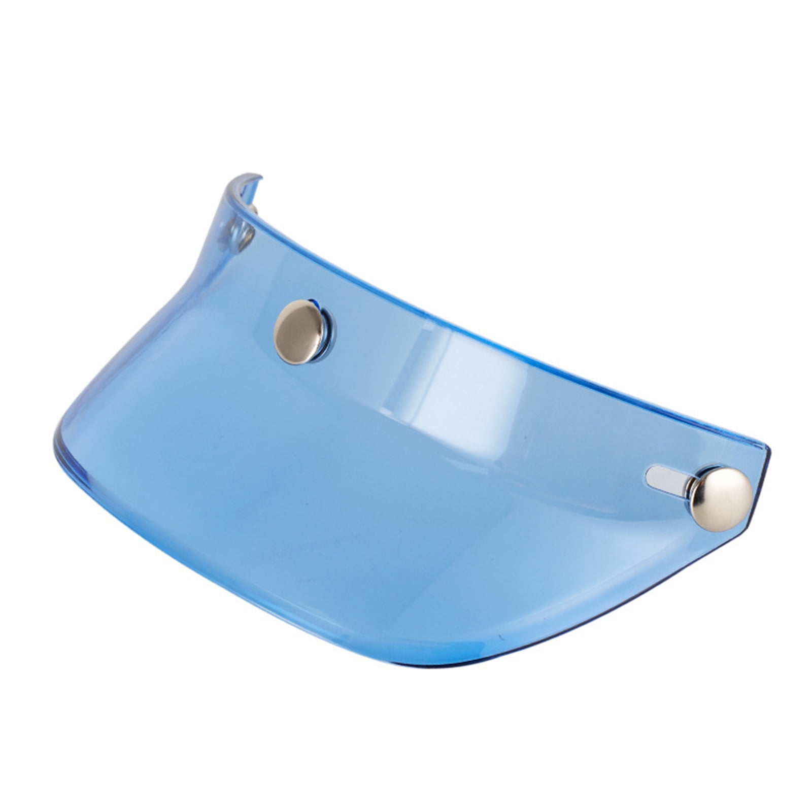 Roromall Motorcycle Helmet Sun Shade Protector 3 Snap-Button Retro Open ...