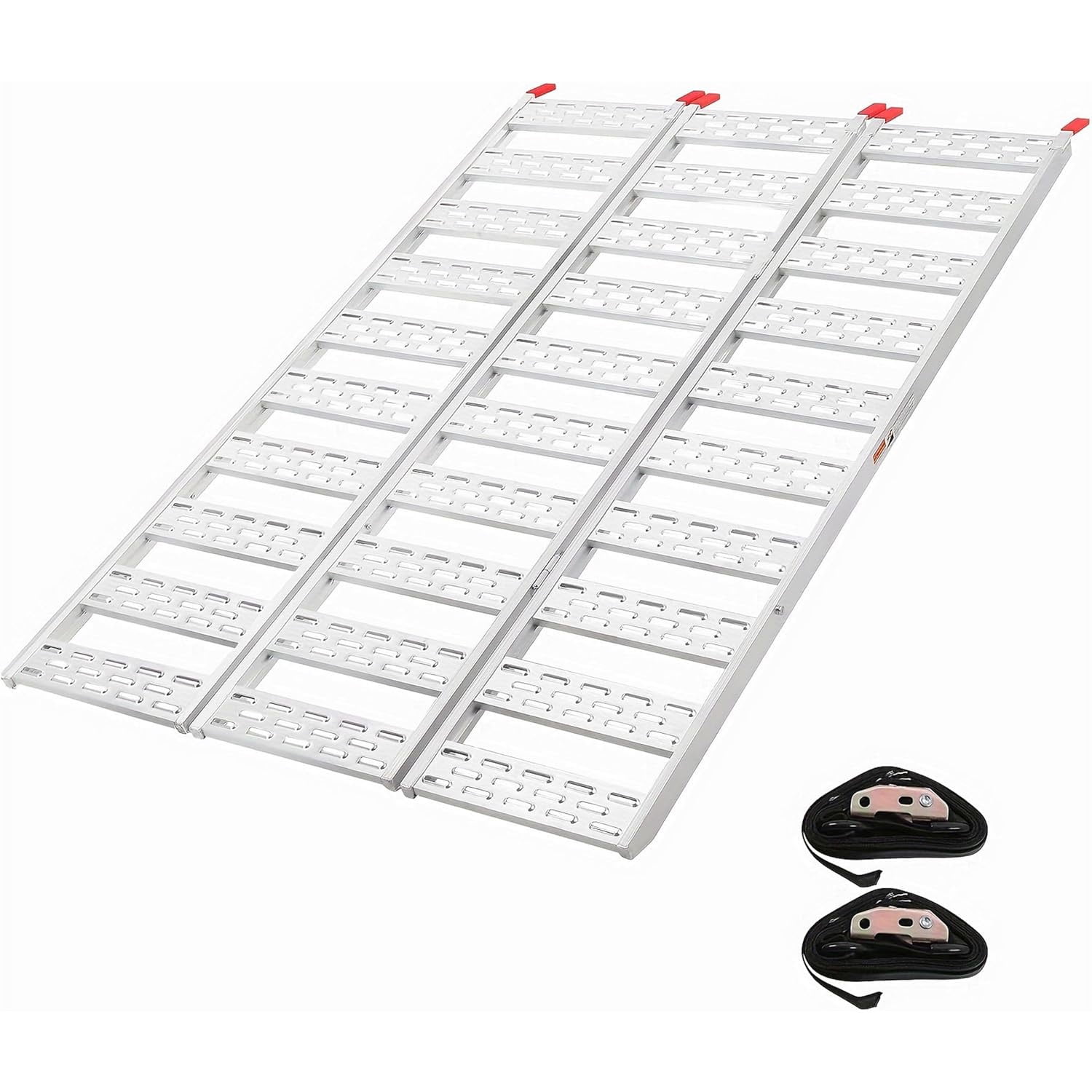 Roromall Ramps for Pickup Trucks, Aluminum ATV Ramps 1500 LBS Capacity ...