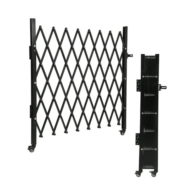 Roromall Single Folding Security Gate, Flexible Expanding Security Gate ...