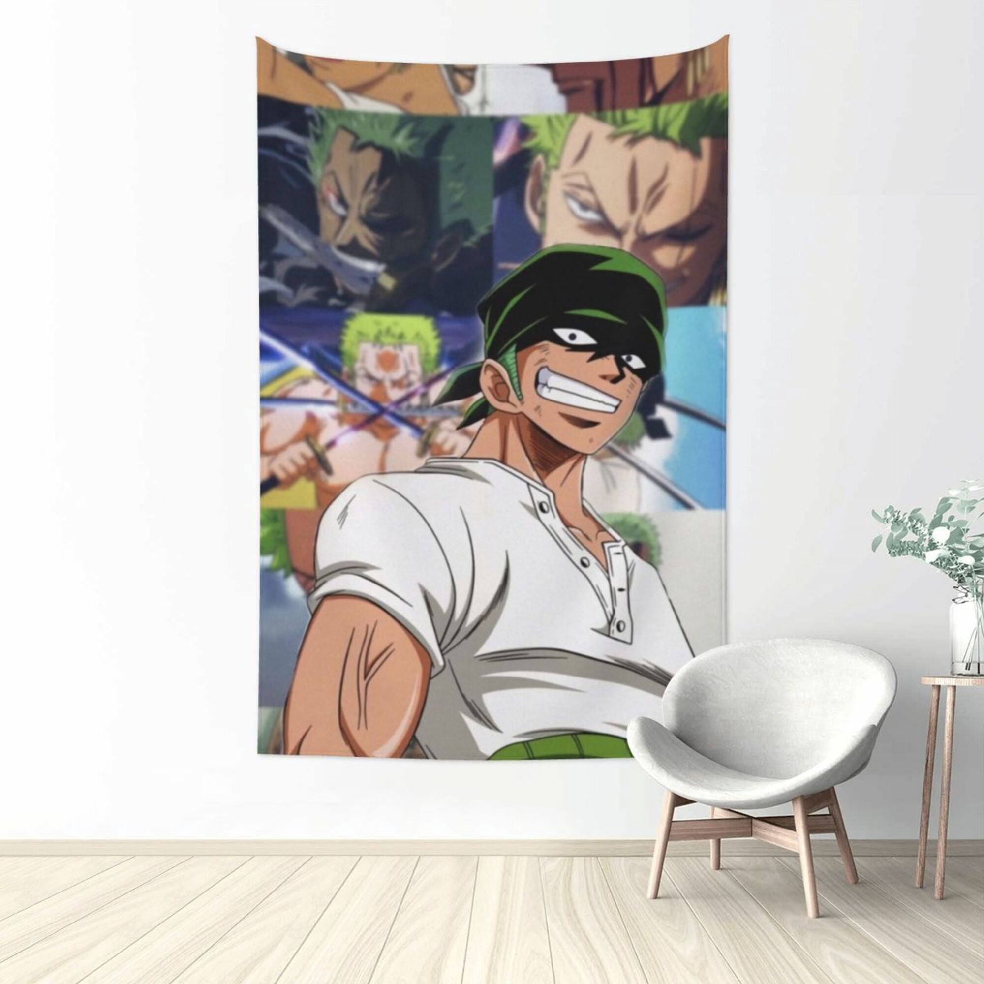 Roronoa Zoro Anime Tapestry for Bedroom Livingroom Dormitory Wall ...