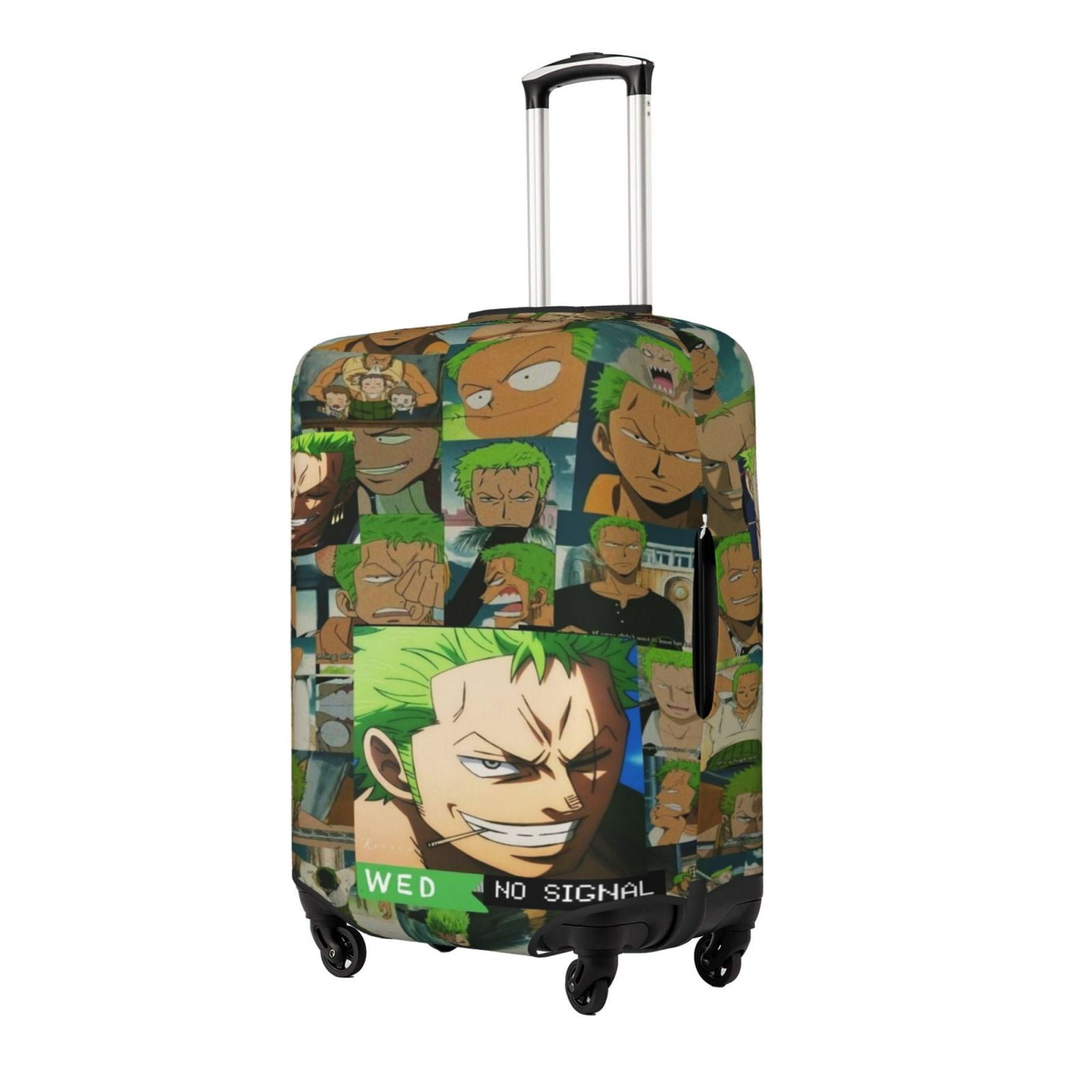 Roronoa Zoro Cartoon Suitcase Cover With Concealed Zipper Luggage Cover ...