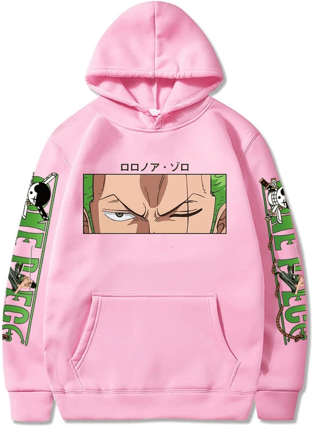 Roronoa Zoro Hoodie Casual Clothes Pirate Hunter Long Sleeve Sweatshirt ...