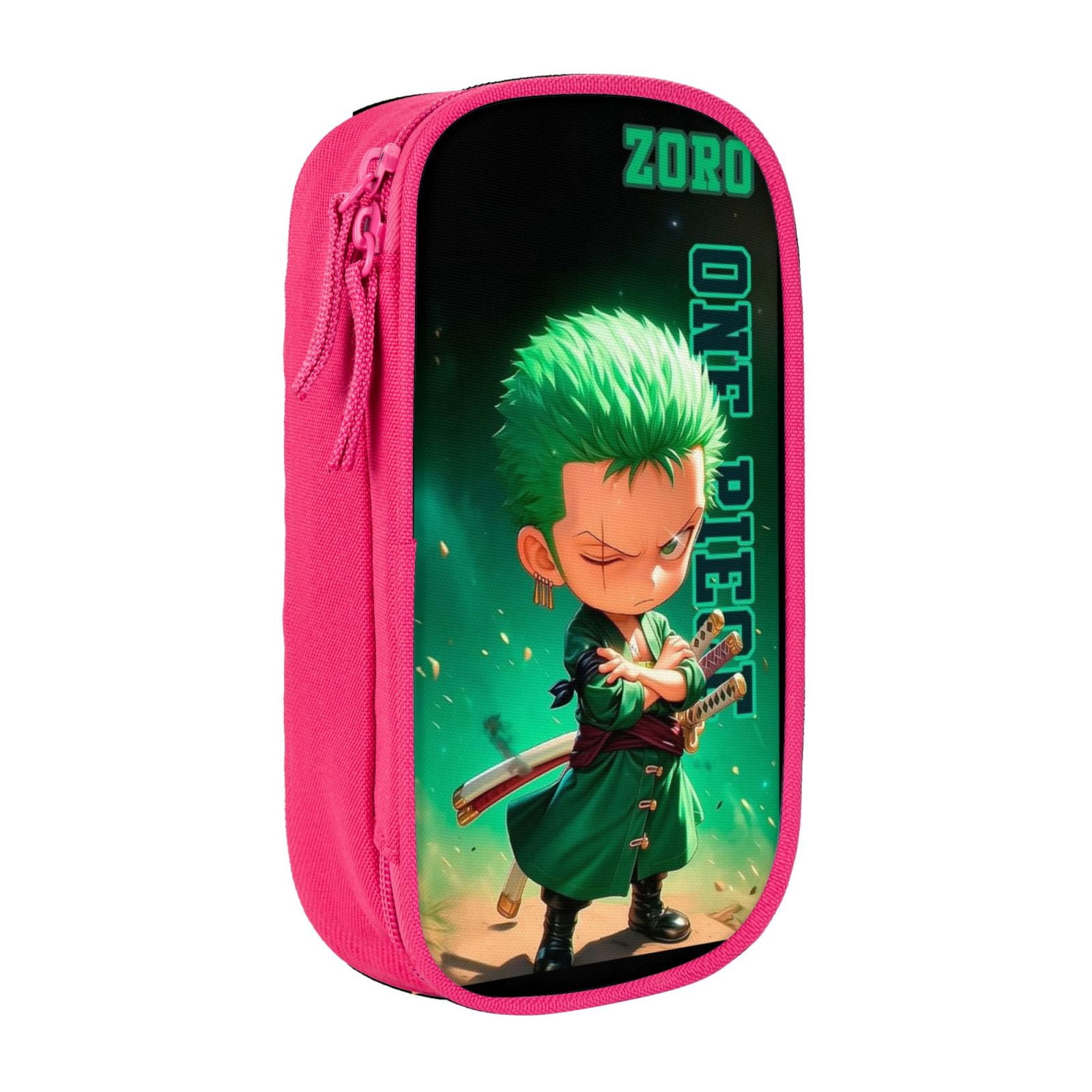 Roronoa Zoro Pencil Case, Multipurpose Pencase ,Large Capacity Durable ...