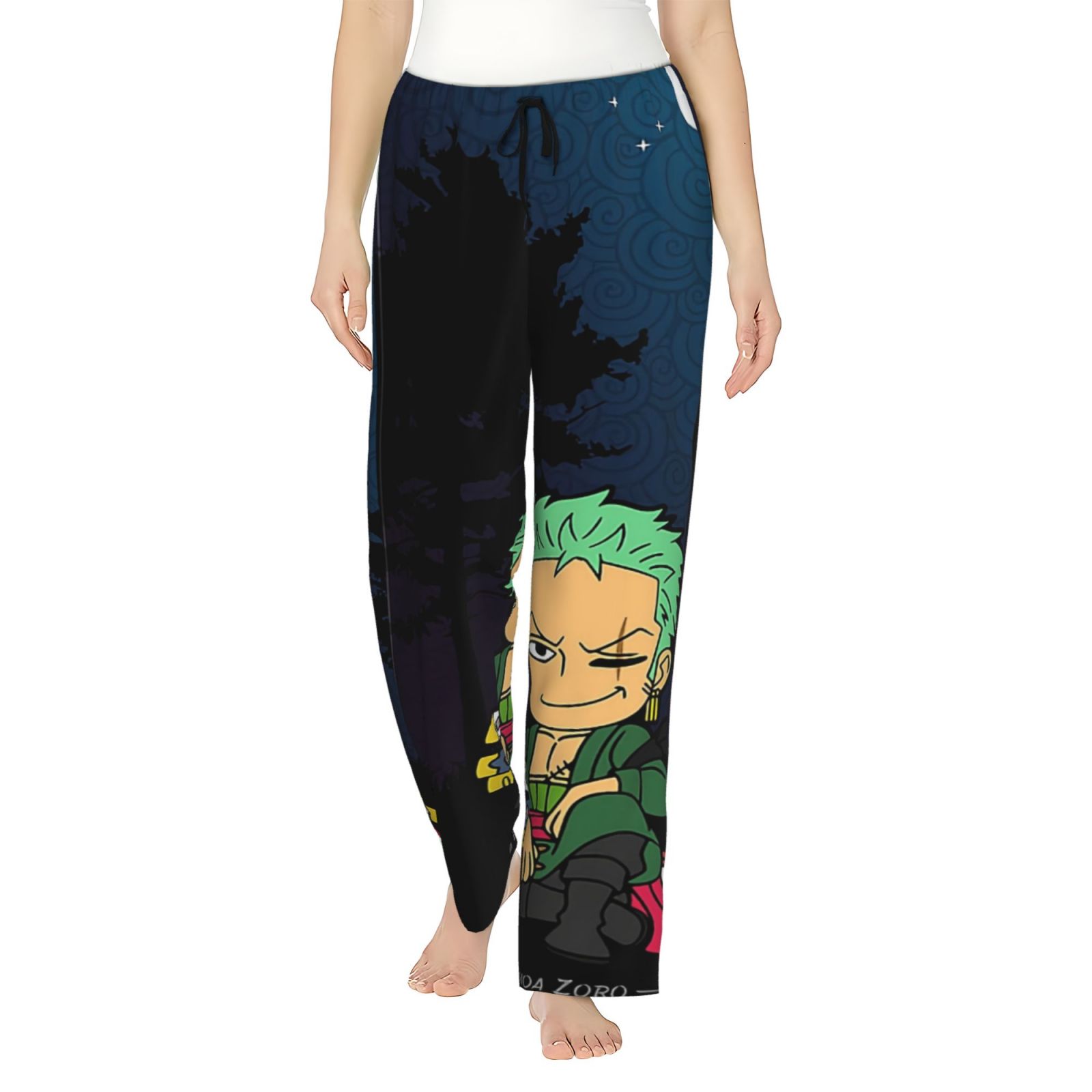 Roronoa Zoro Women's Pajama Pants Comfy All Over Print Lounge Pants ...