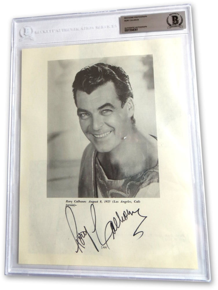 Rory Calhoun Signed Autographed Magazine Photo How to Marry a ...