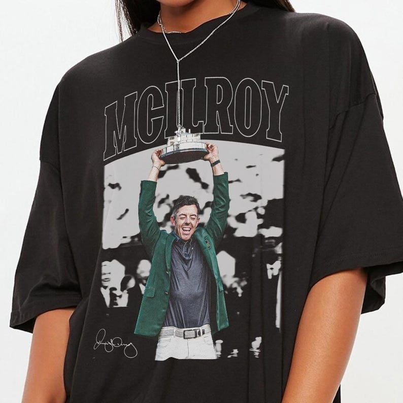 Rory McIlroy Golf Tour Vintage Shirt – Classic Tee, TP Edition Golf ...