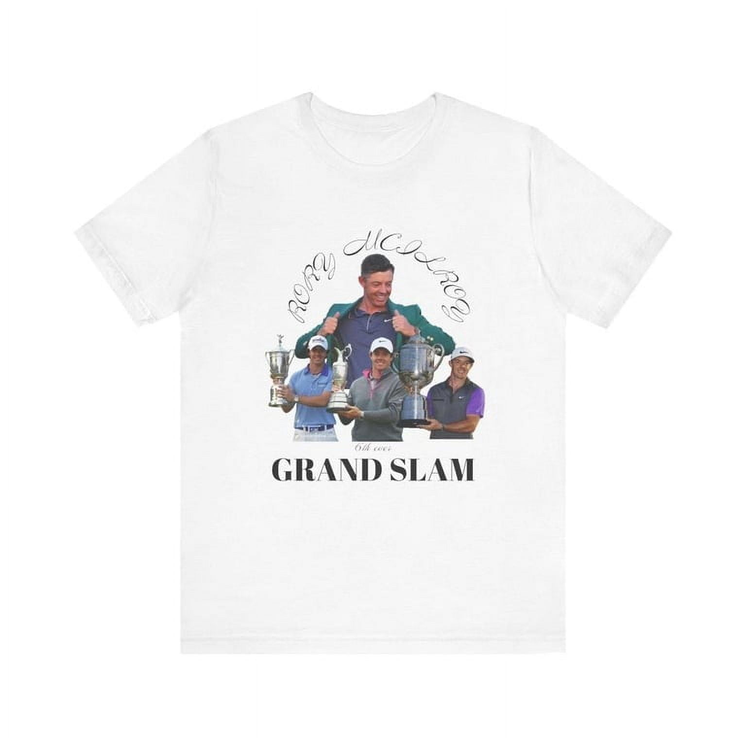 Rory McIlroy Grand Slam Tee, PGA Golf Fan Shirt, Majors Winner, - Walmart.com