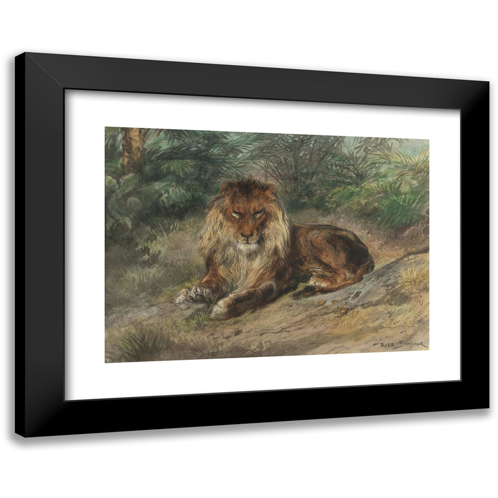 Rosa Bonheur 14x11 Black Modern Framed Museum Art Print Titled - The ...