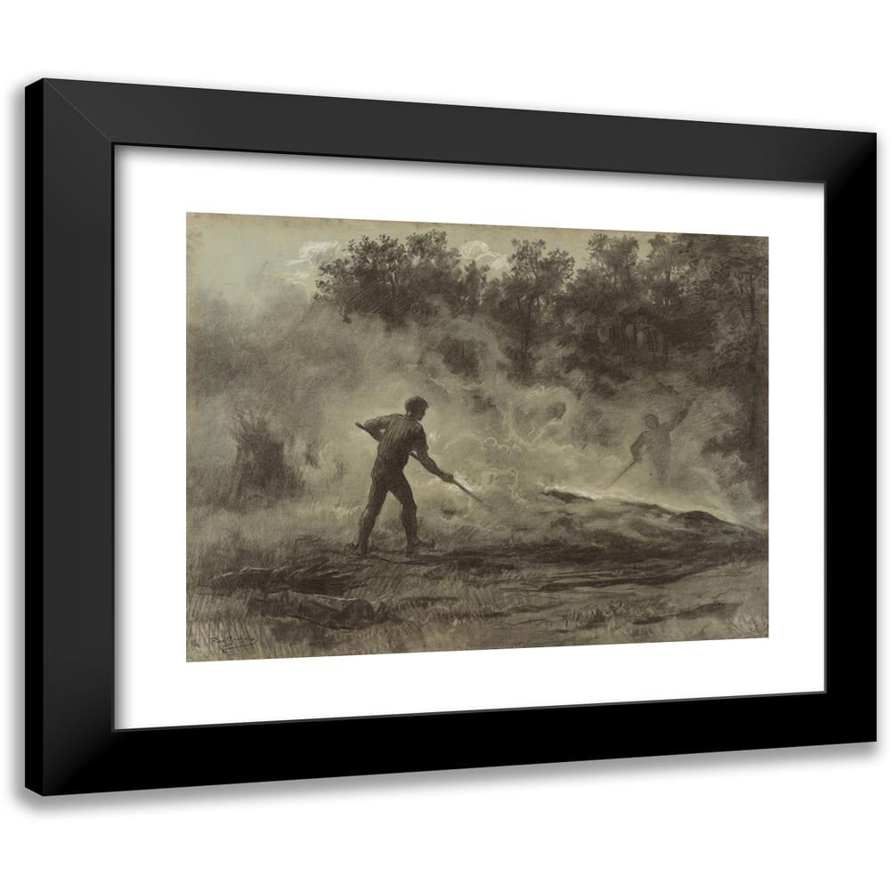 Rosa Bonheur 24x19 Black Modern Framed Museum Art Print Titled ...