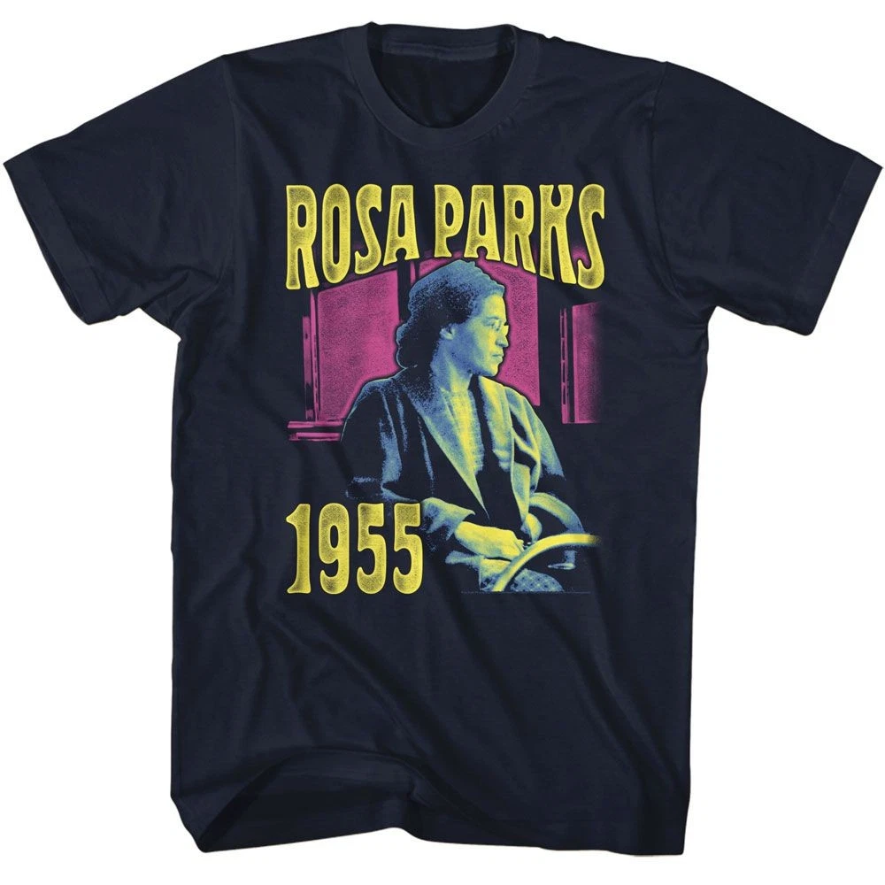 Rosa Parks Bright Navy Icon Shirt - Walmart.com
