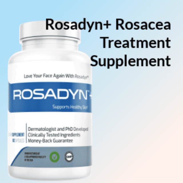Rosadyn+ Rosacea Treatment Supplement | Total Relief for Face & Nose ...