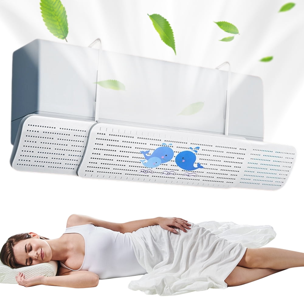 Rosafegon Air Conditioner Deflector Adjustable Air Conditioner ...