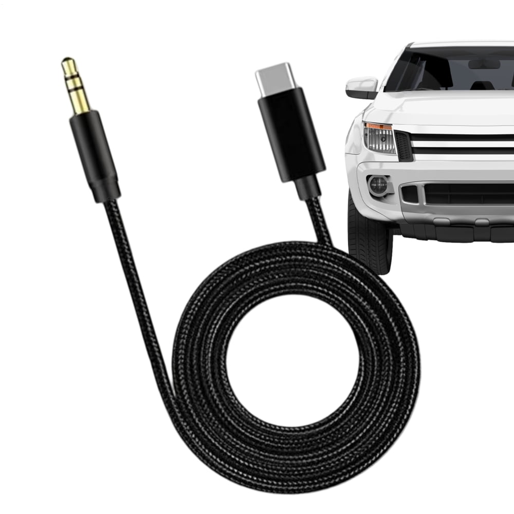 Rosafegon Audio Cable Type C To 3.5mm Headphone Cord 3.3FT Shielded ...