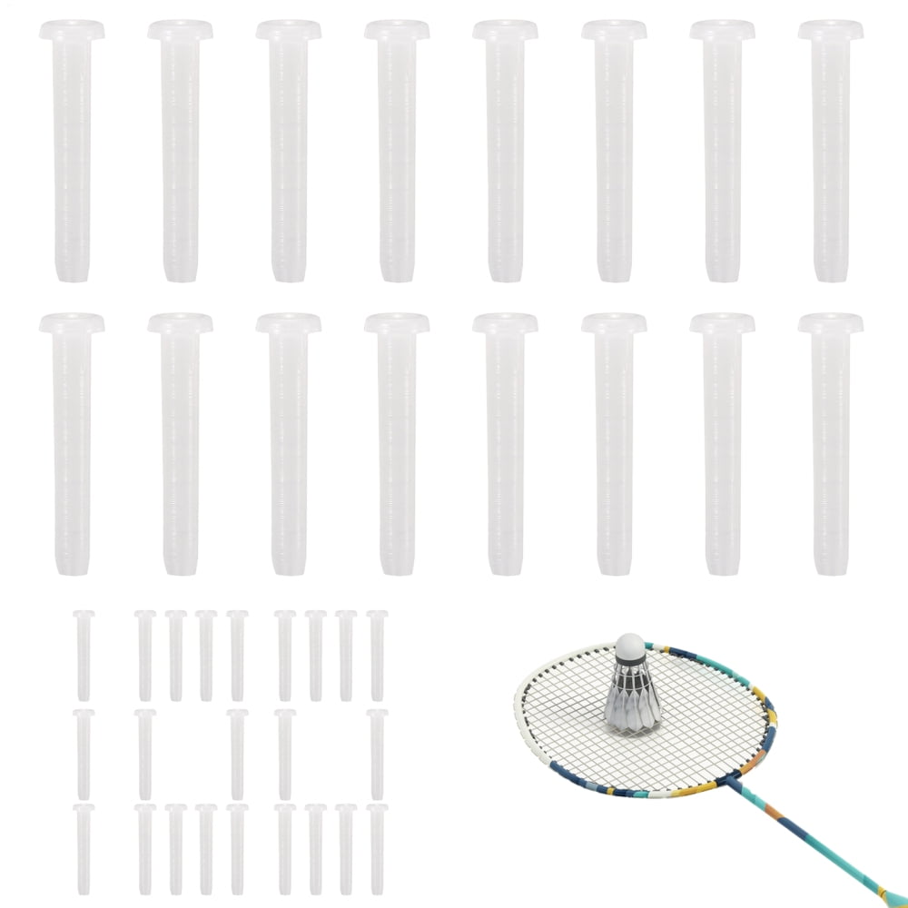 Rosafegon Badminton Grommets 100 Pieces Badminton Racket Eyelets Nylon ...