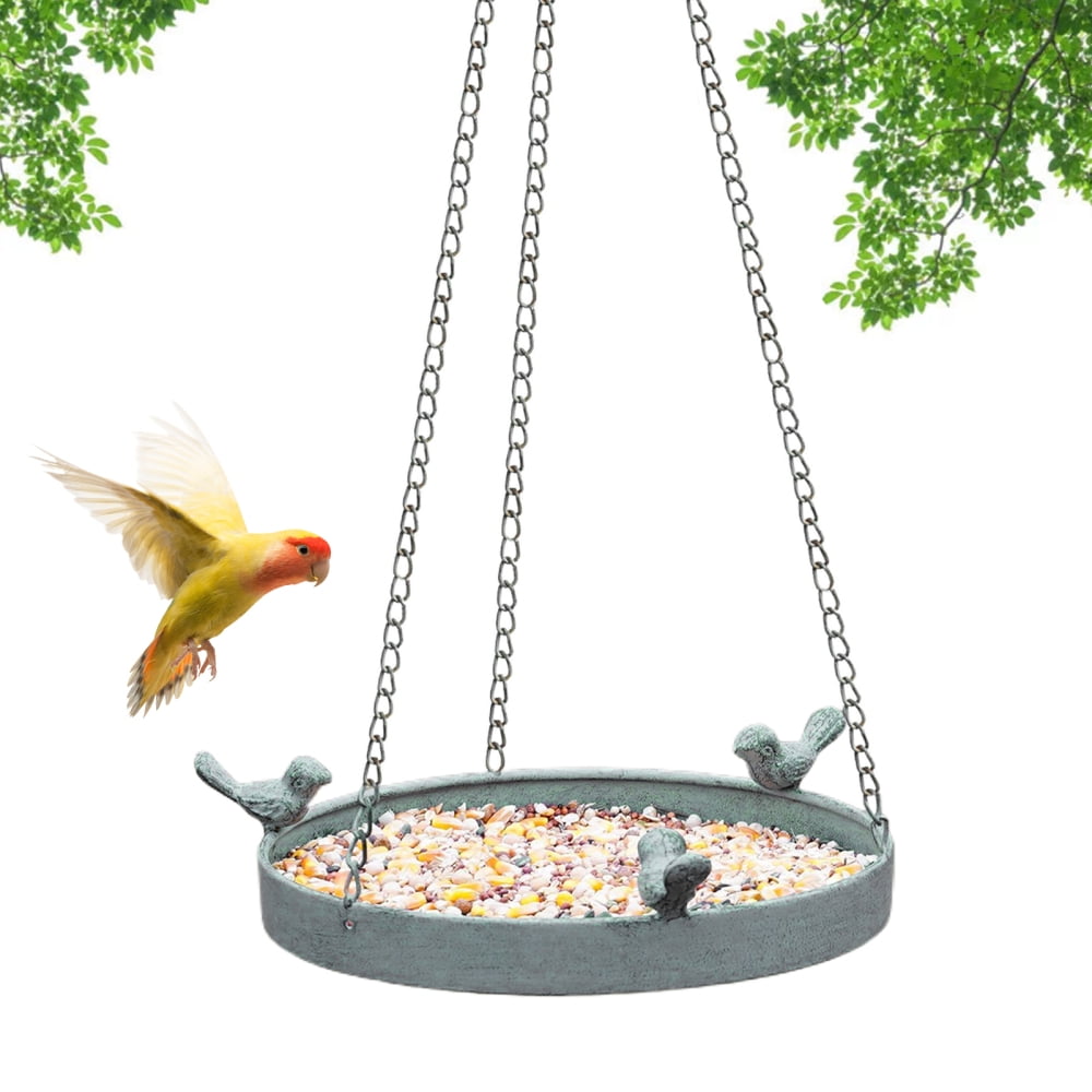Rosafegon Bird Bath for Outside Metal Garden Bird Baths for Outside ...