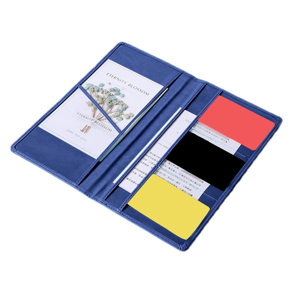 Rosafegon Car Document Wallet PU Leather Wallet for Car Registration ...