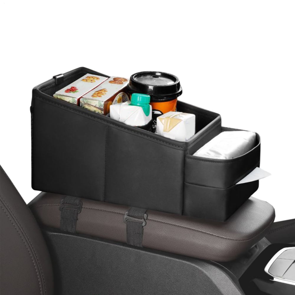 Rosafegon Car Storage Organizer Between Seats Car Armrest Storage Box ...