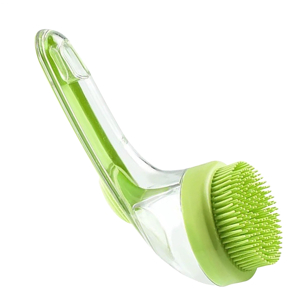 Rosafegon Dog Shower Brush Dog Bath Brush Scrubber Anti-Slip Ergonomic ...