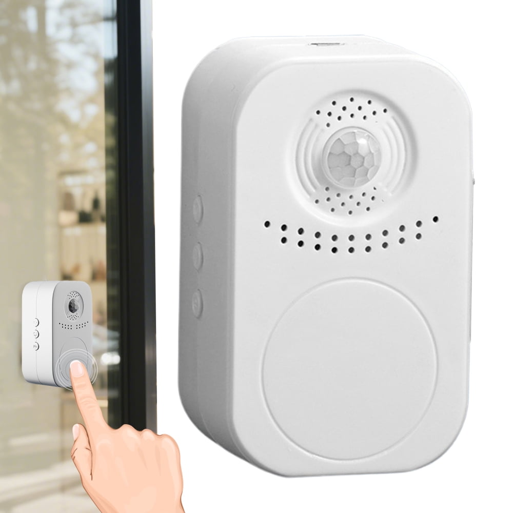 Rosafegon Door Sensor Chime Apartment Alarm Smart Welcome Chime Motion Sensor Entry Alert for ...