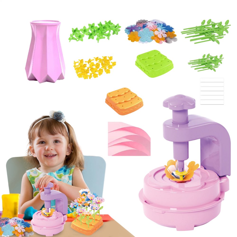 Rosafegon Flower Craft Toy Kit Floral Bouquet Maker Craft Toy ...