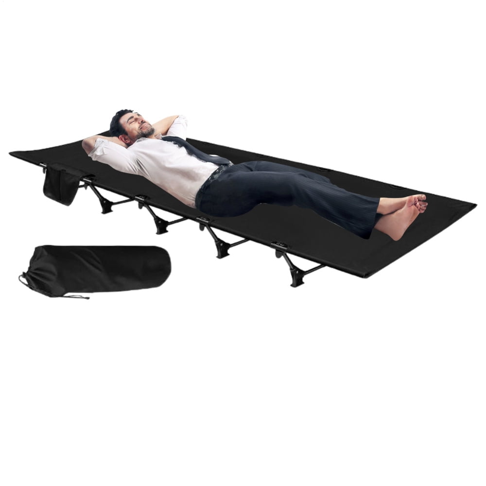 Rosafegon Foldable Cot Foldable Camping Bed for Adults Compact Travel ...