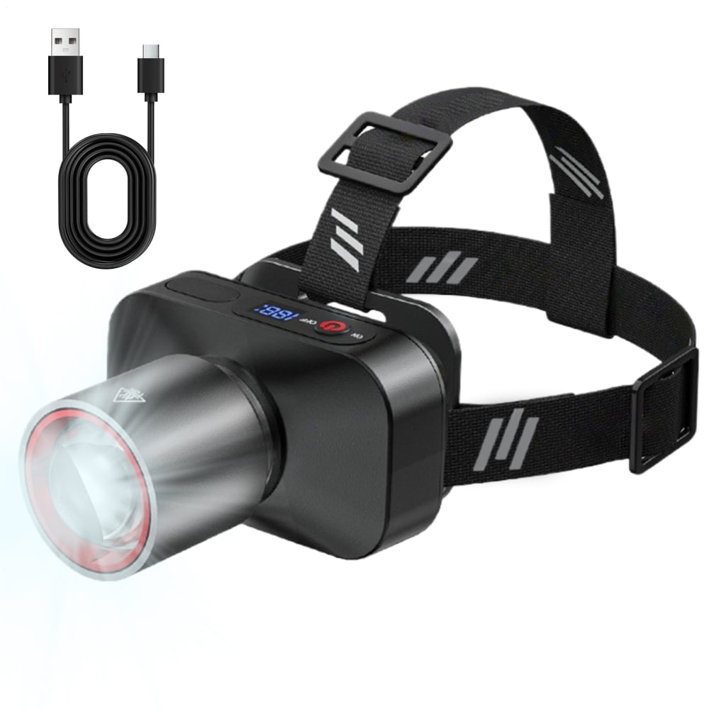 Rosafegon Head Lights for Forehead Bright Headlamp Adjustable ...